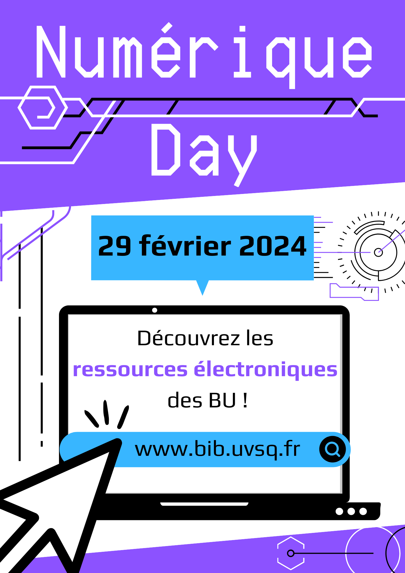 Numérique Day : la bibliothèque numérique - UVSQ