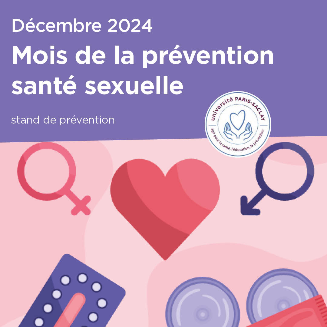 Décembre 2024, Mois de la prévention santé sexuelle - UVSQ
